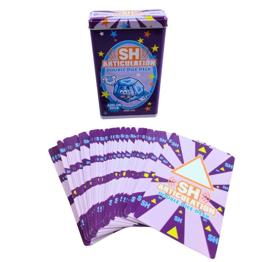 SH Articulation Double Dice Add-On Deck - Speech Corner