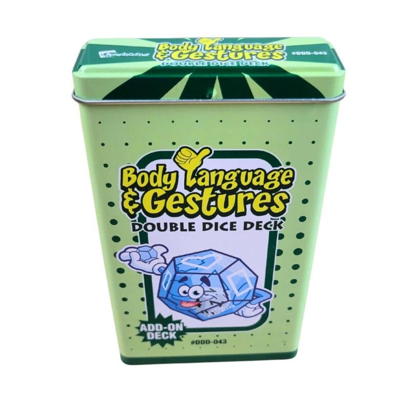Body Language & Gestures Double Dice Add-On Deck - Speech Corner
