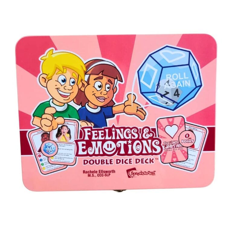 Feelings And Emotions Double Dice Deck - Speech Corner