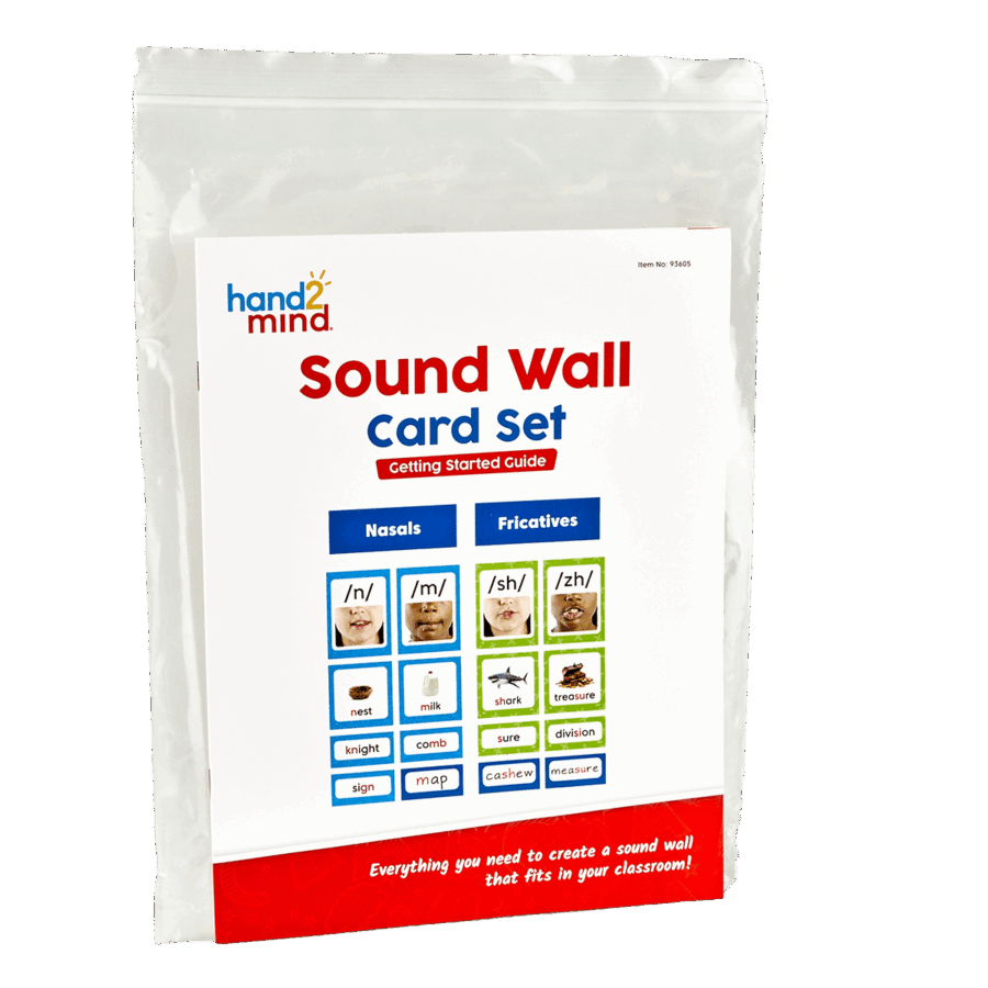 Sound Wall Card Set - Speech Corner