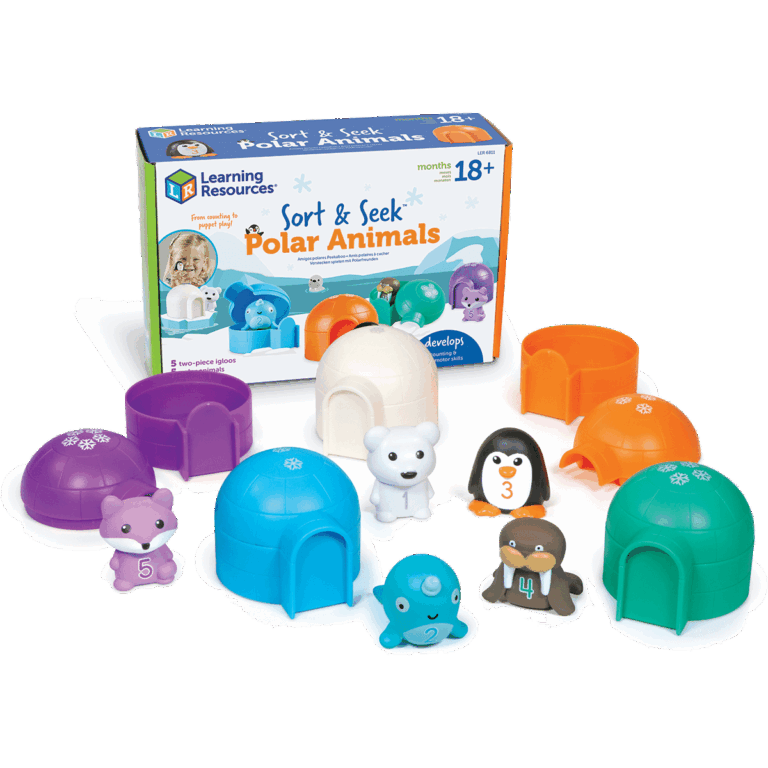 Sort & Seek Polar Animals - Speech Corner