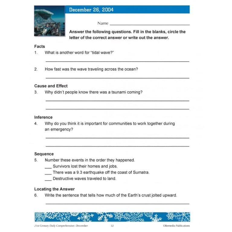 Daily Comprehension 21st Century Big Set - Speech Corner
