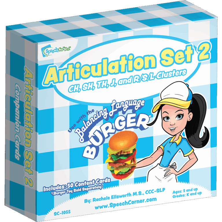 Balancing Burger Articulation Companion Card Bundle (all 3 sets ...