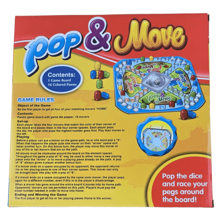 Pop & Move *Ships in February* - Speech Corner