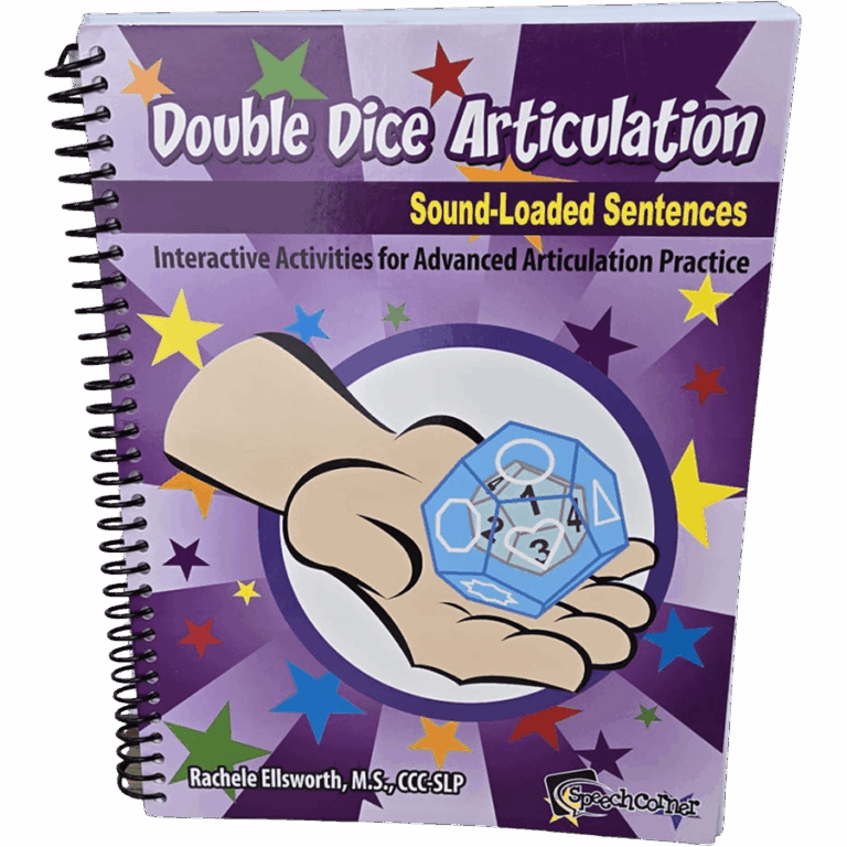 Double Dice Articulation - Sound Loaded Sentences - Speech Corner