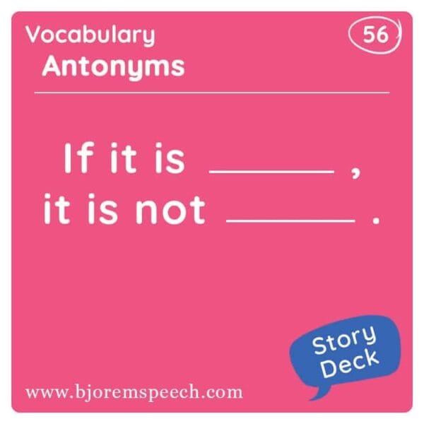 Bjorem Story Cue Card Deck - Speech Corner