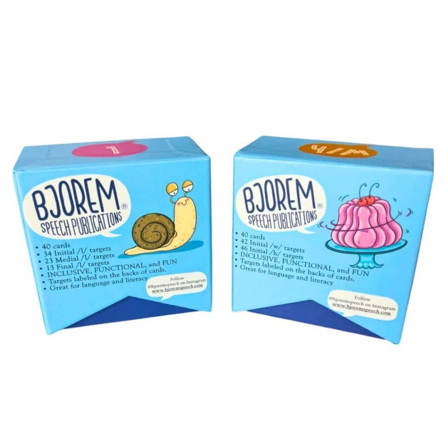 Bjorem Box of W/H and L Bundle - Speech Corner