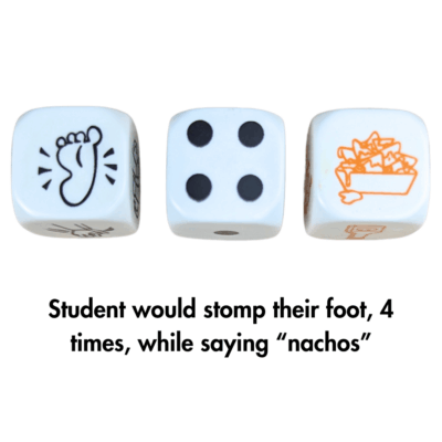 Articulation Rolling Cubes Ch/Sh/Th - Speech Corner