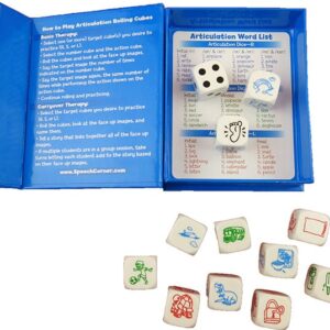 Articulation Rolling Cubes R/S/L - Speech Corner