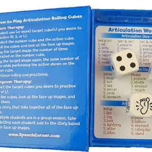 Articulation Rolling Cubes R/S/L - Speech Corner